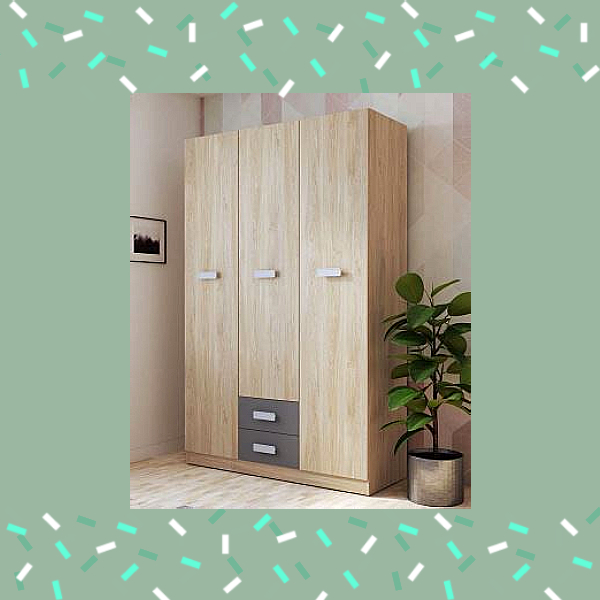 Armario 3P 2C DIS-DON 130 cms – Tengo Mueble Salamanca